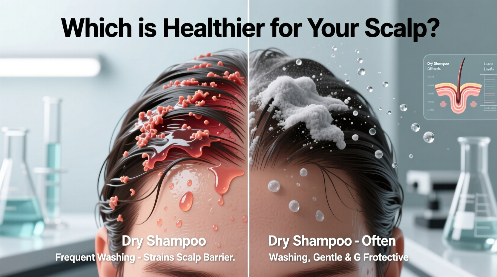 Dry Shampoo Vs Washing Your Hair Too Often Which Is Healthier For Your ...