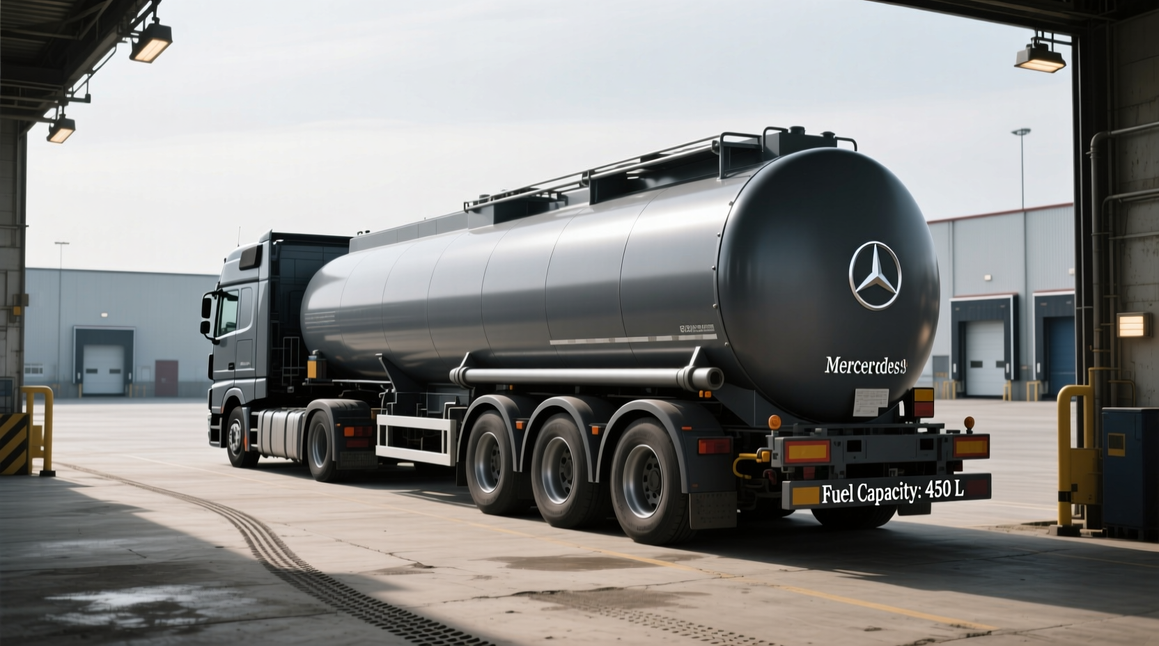 How to Choose Diesel Tank of Actros Mercedes, What Is the Fuel Tank ...