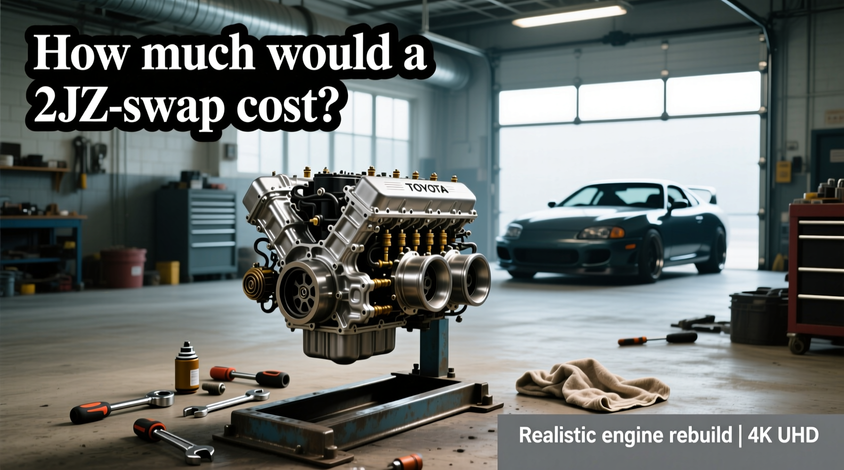 How to Choose Toyota 2JZ VVTi Turbo Used Engine, How Much Would a 2JZ ...