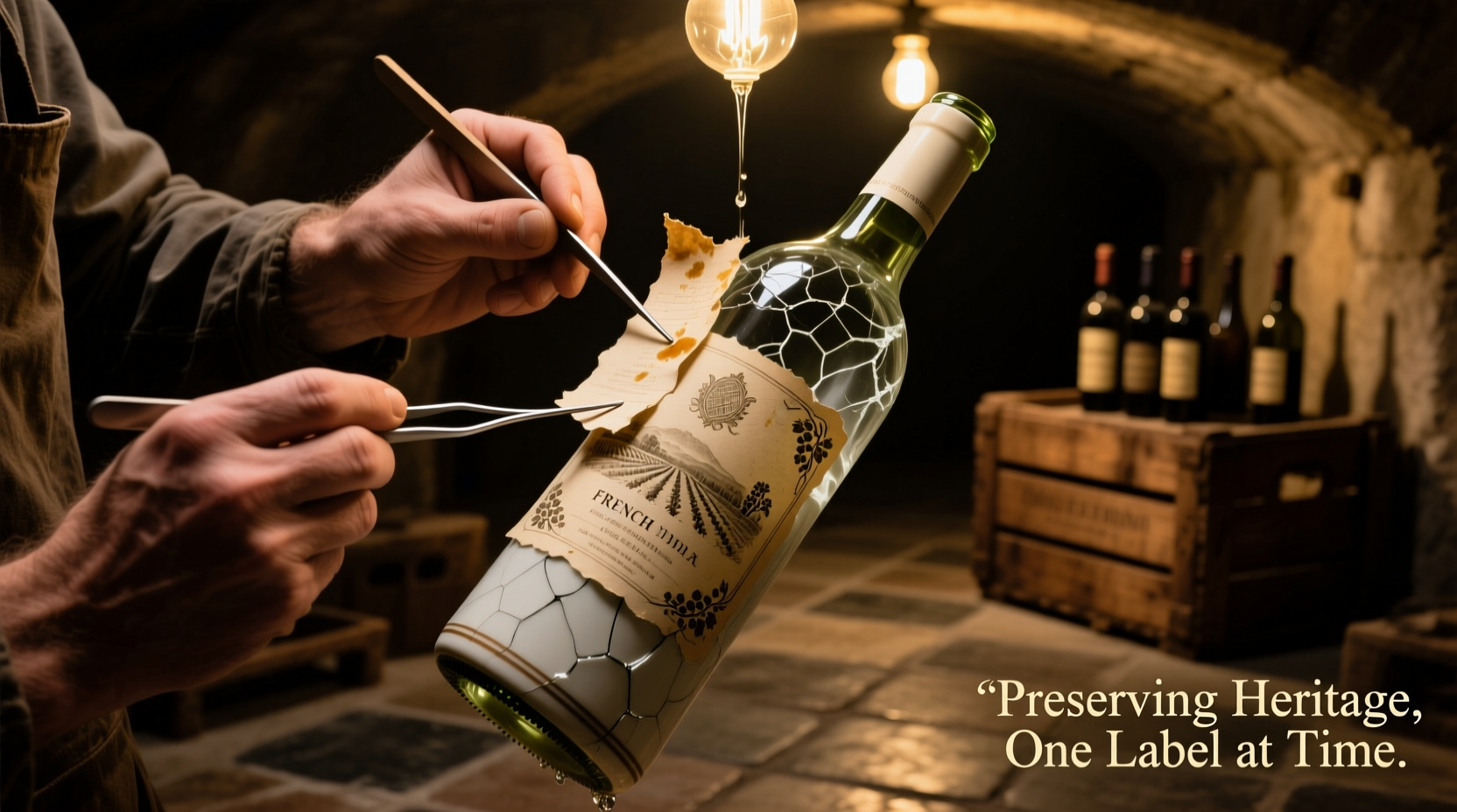 Wine Label Removal Techniques For Saving Vintage Art From Bottles