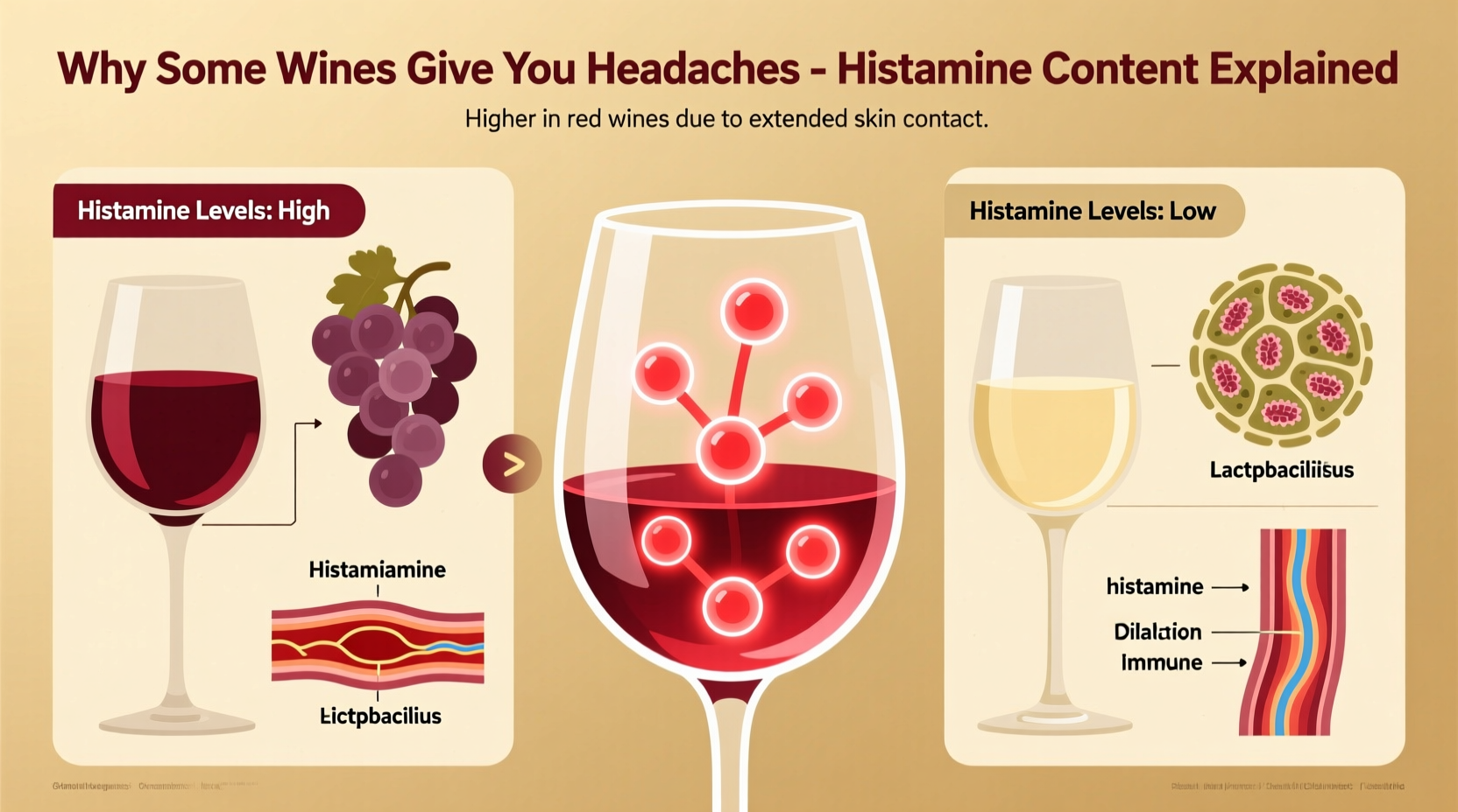 Is There Histamine In Wine