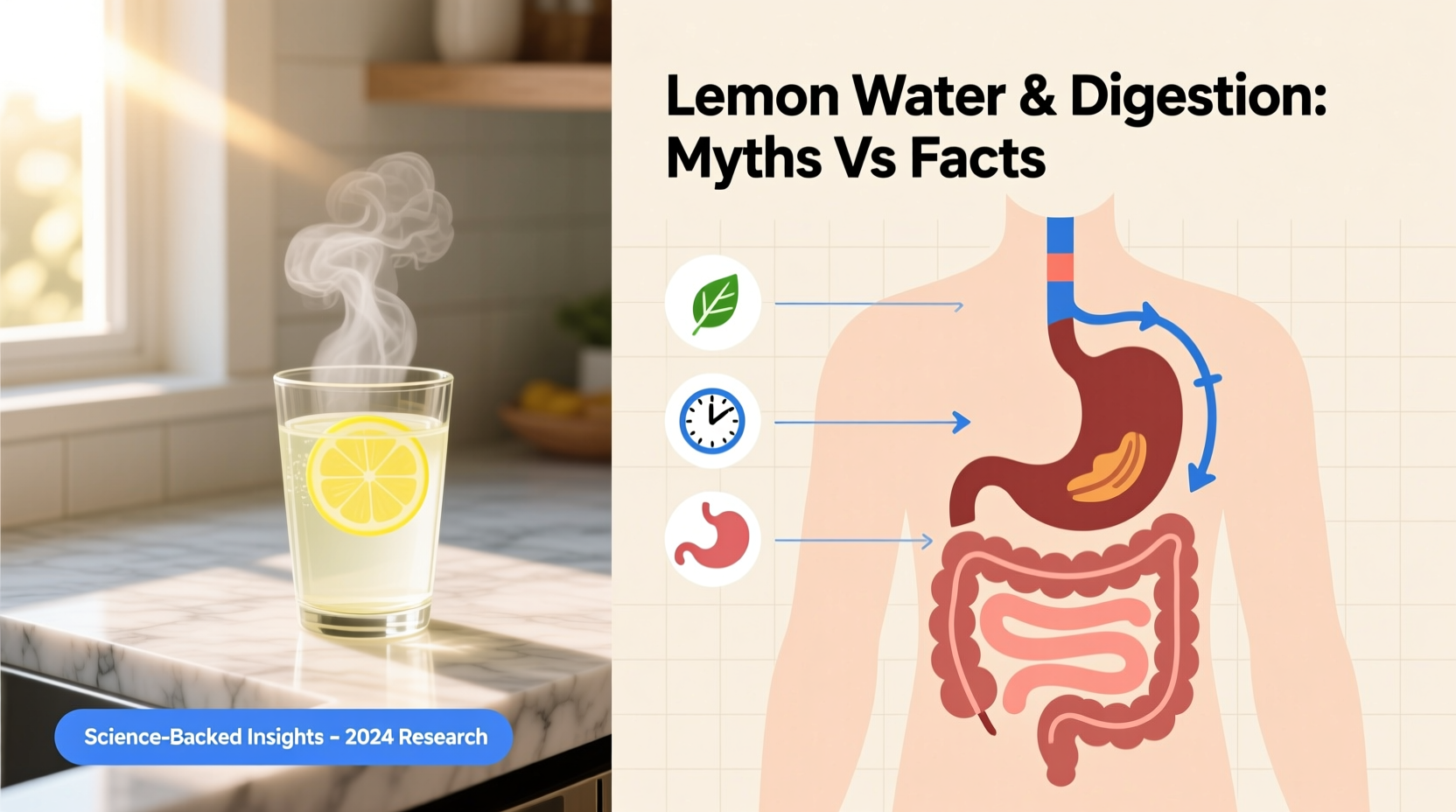 Does Drinking Lemon Water On An Empty Stomach Improve Digestion Myths ...