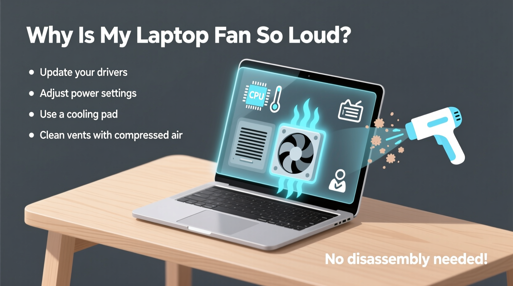 Why Is My Laptop Fan So Loud Simple Fixes To Silence The Noise Without ...