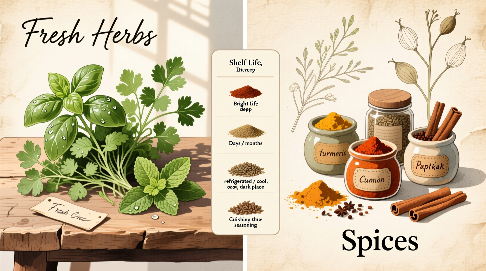 Fresh Herbs Vs Spices: Flavor Tips, Storage, And Key Differences