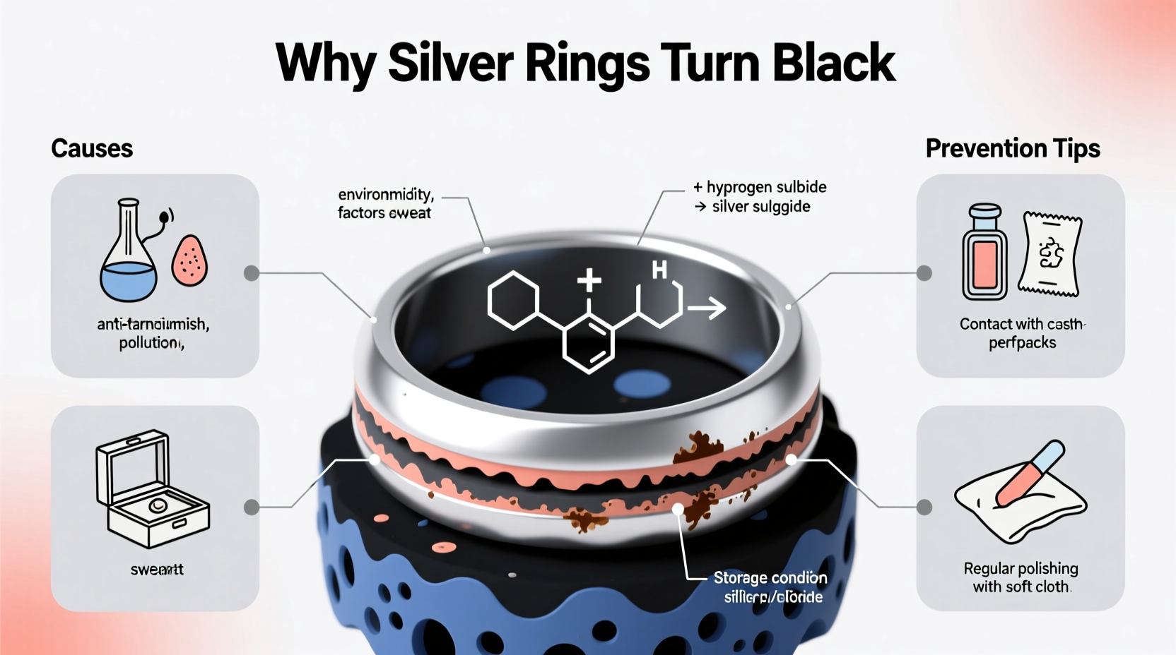 Why Do My Silver Rings Turn Black Causes And Prevention Tips