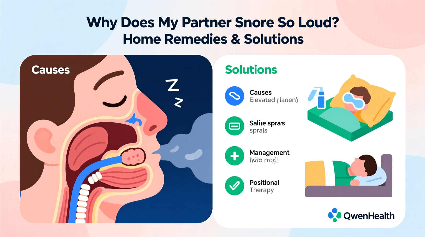 Why Does My Partner Snore So Loud Home Remedies And Solutions