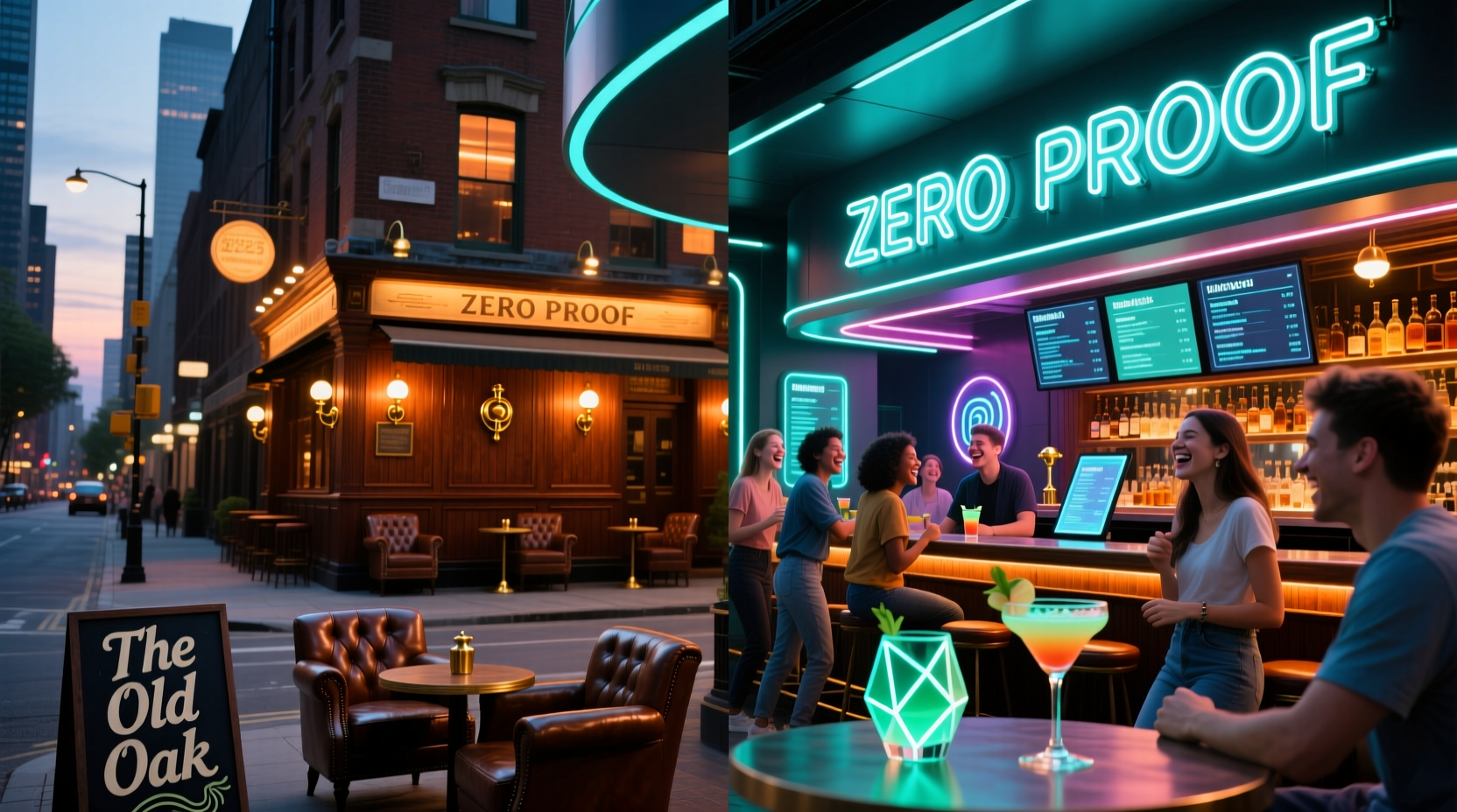 Zero Proof Bars Vs Traditional Pubs Where Should You Go In 2025