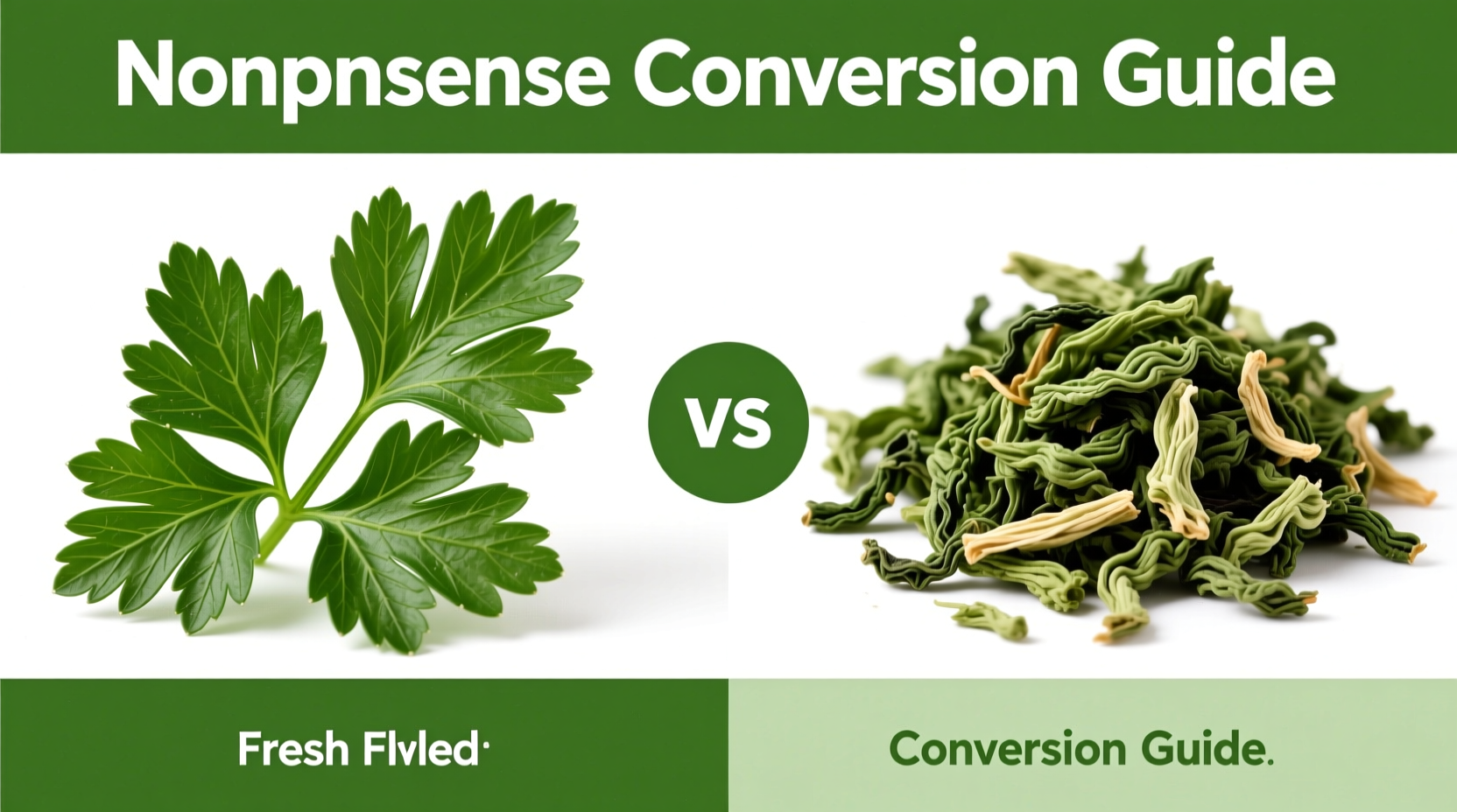 Fresh Vs Dried Parsley: Your No-Nonsense Conversion Guide