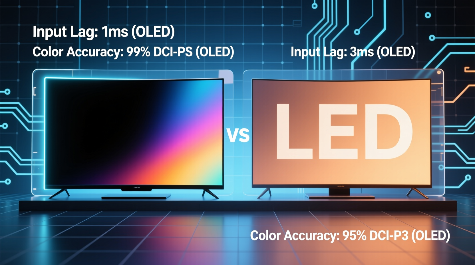 Oled Vs Led Tv For Gaming Which Has Less Input Lag And Better Colors