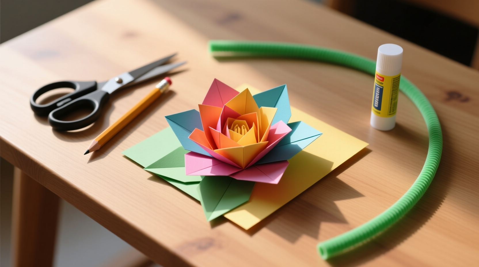 Easy Paper Flower Tutorial: 5-Step Guide for Beginners