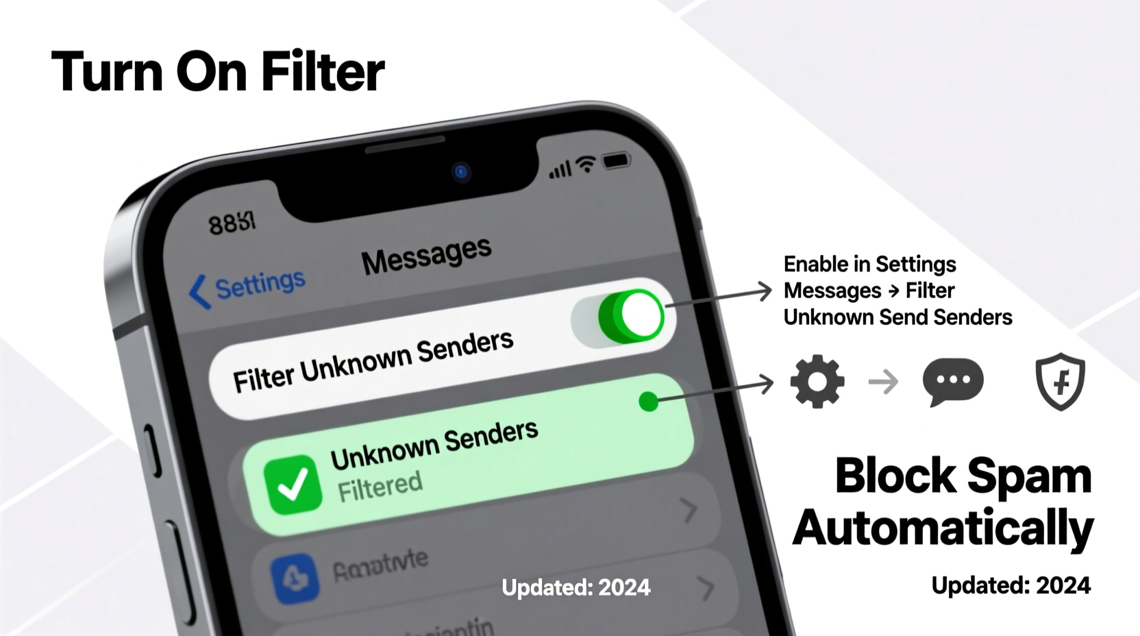 How To Stop Spam Texts On Iphone Effectively Filtering Unknown Senders