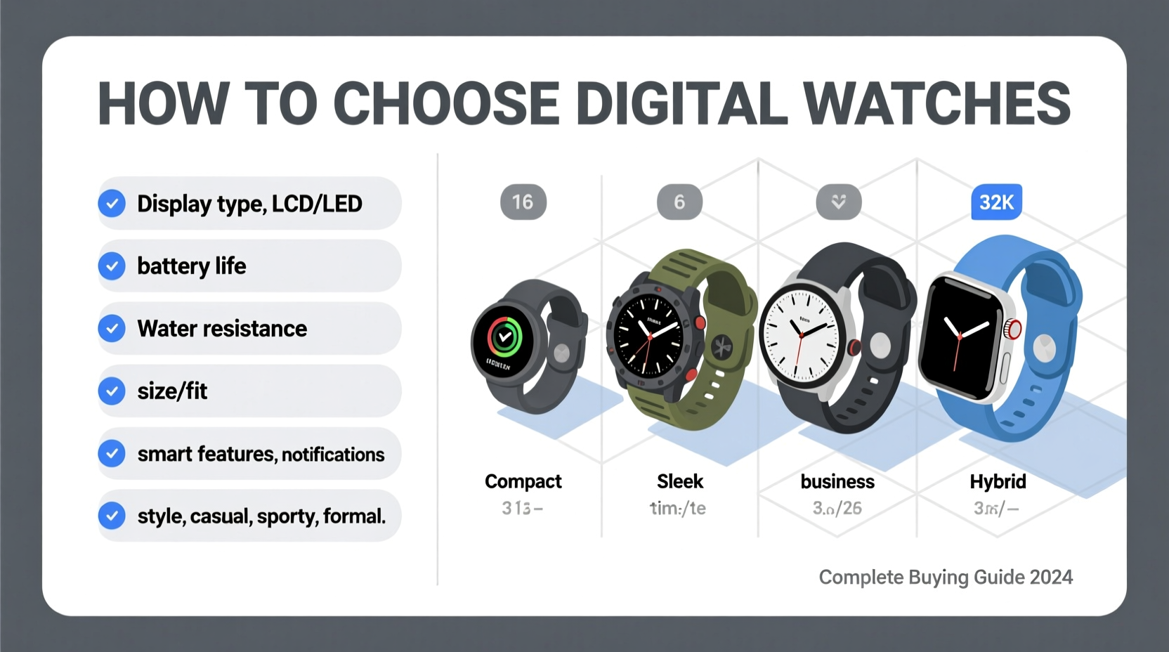 How to Choose Digital Watches: A Complete Buying Guide