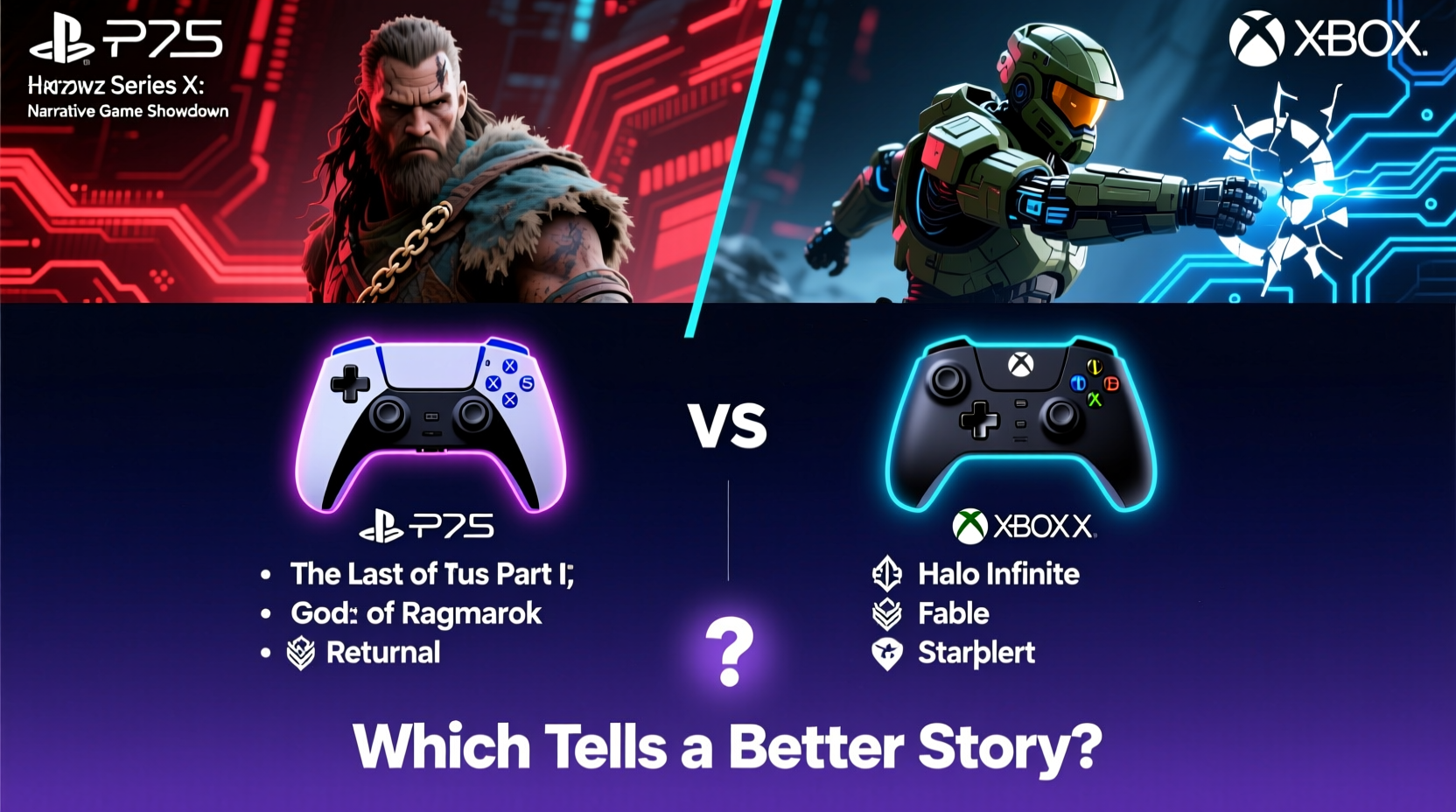 Ps5 Vs Xbox Series X Exclusives Which Console Has Better Narrative Games