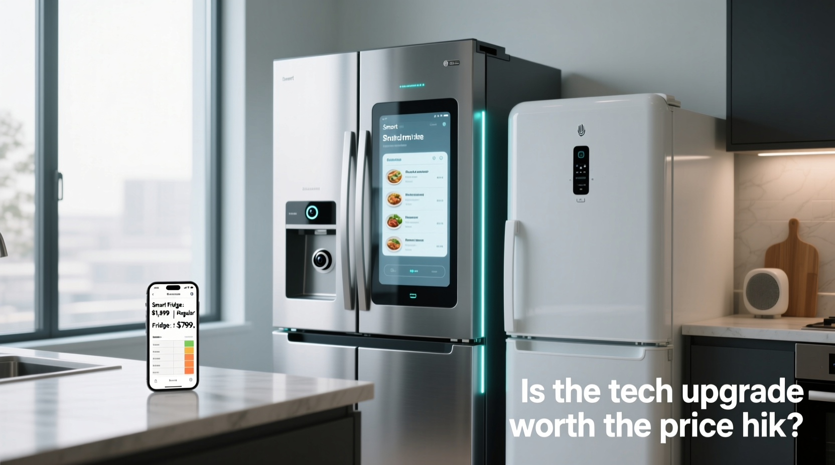 Smart Fridge Vs Regular Fridge Is The Tech Upgrade Worth The Price Hike