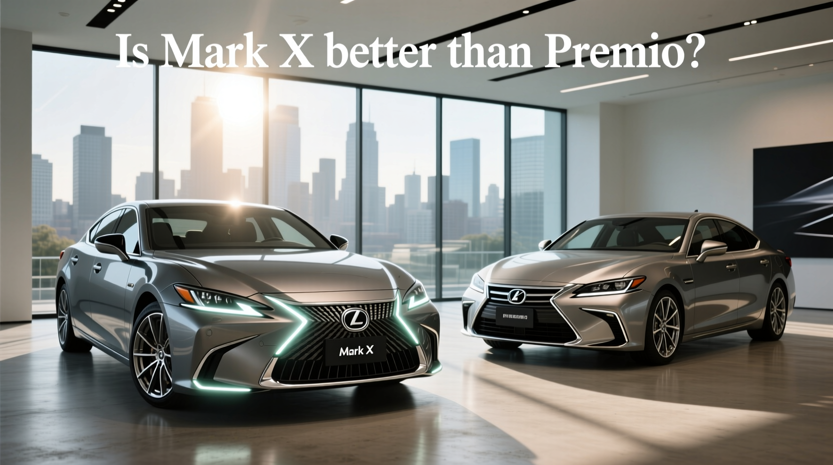 How to Choose Mark X or Premio: Buying Guide & Comparison