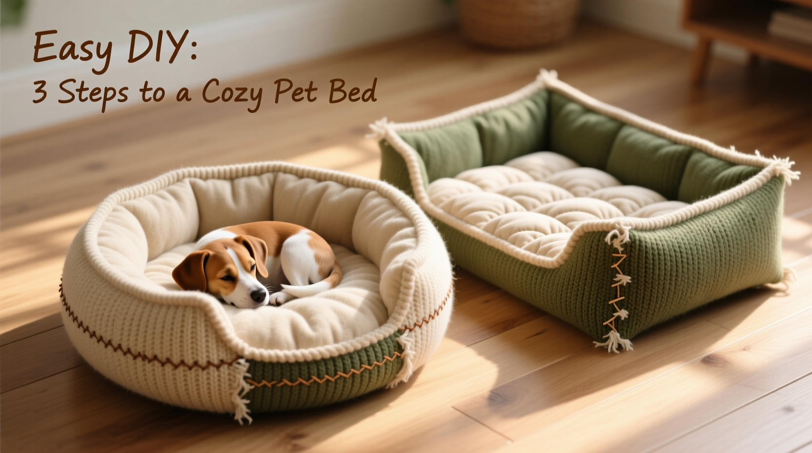 How To Repurpose Old Sweaters Into Cozy Pet Beds Easy DIY