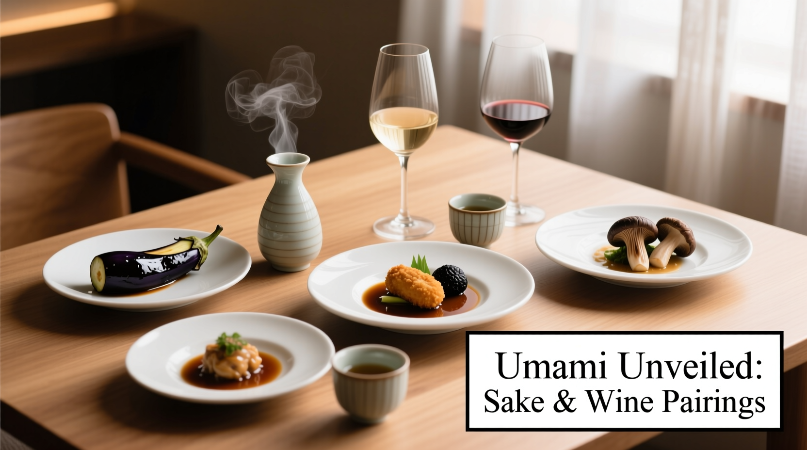 Sake Flight Vs Wine Flight Exploring Umami-rich Tasting Menus