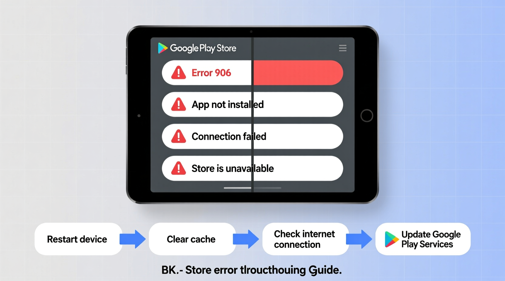 The Most Common Google Play Store Errors and Their Solutions