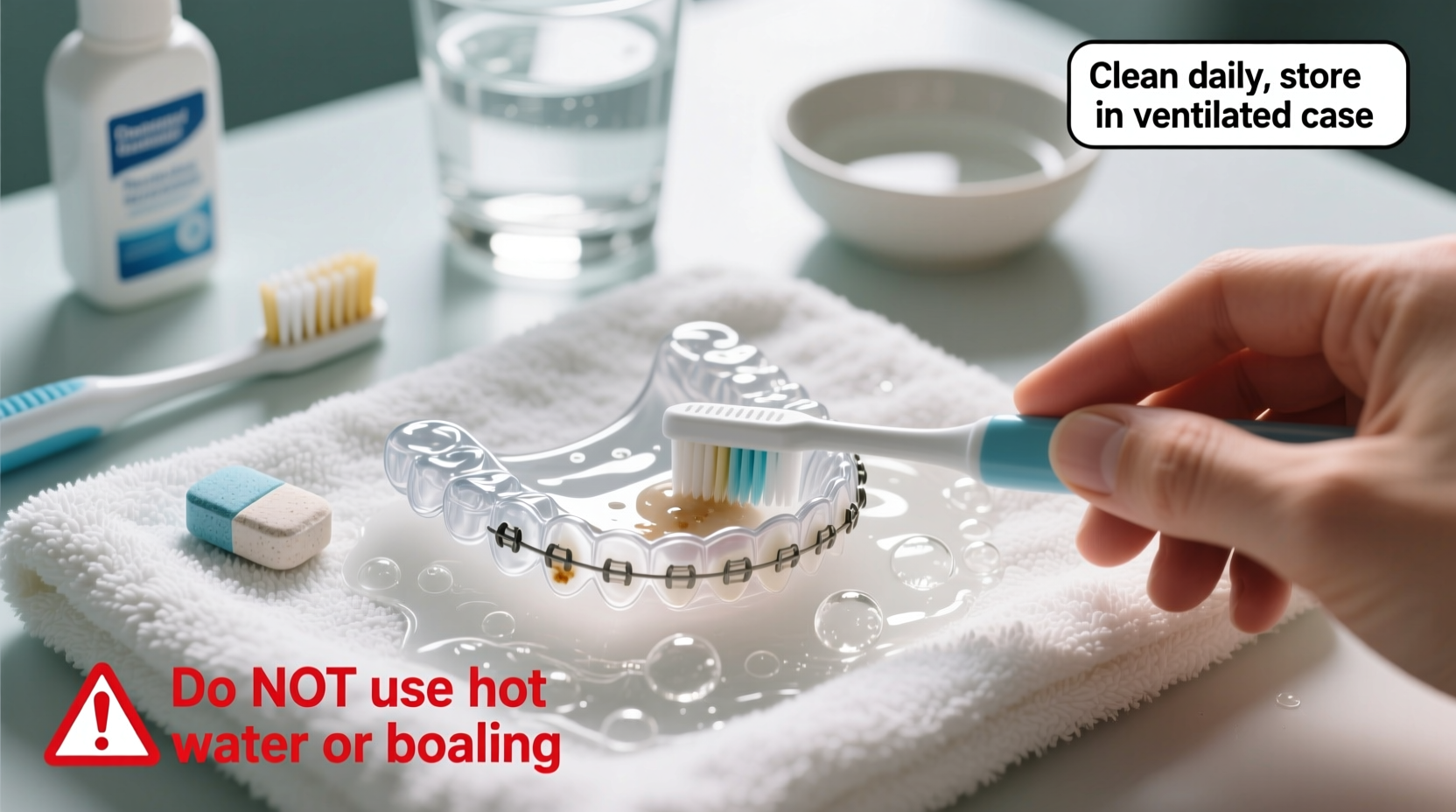 How To Clean Your Retainer Without Warping Or Bad Odors