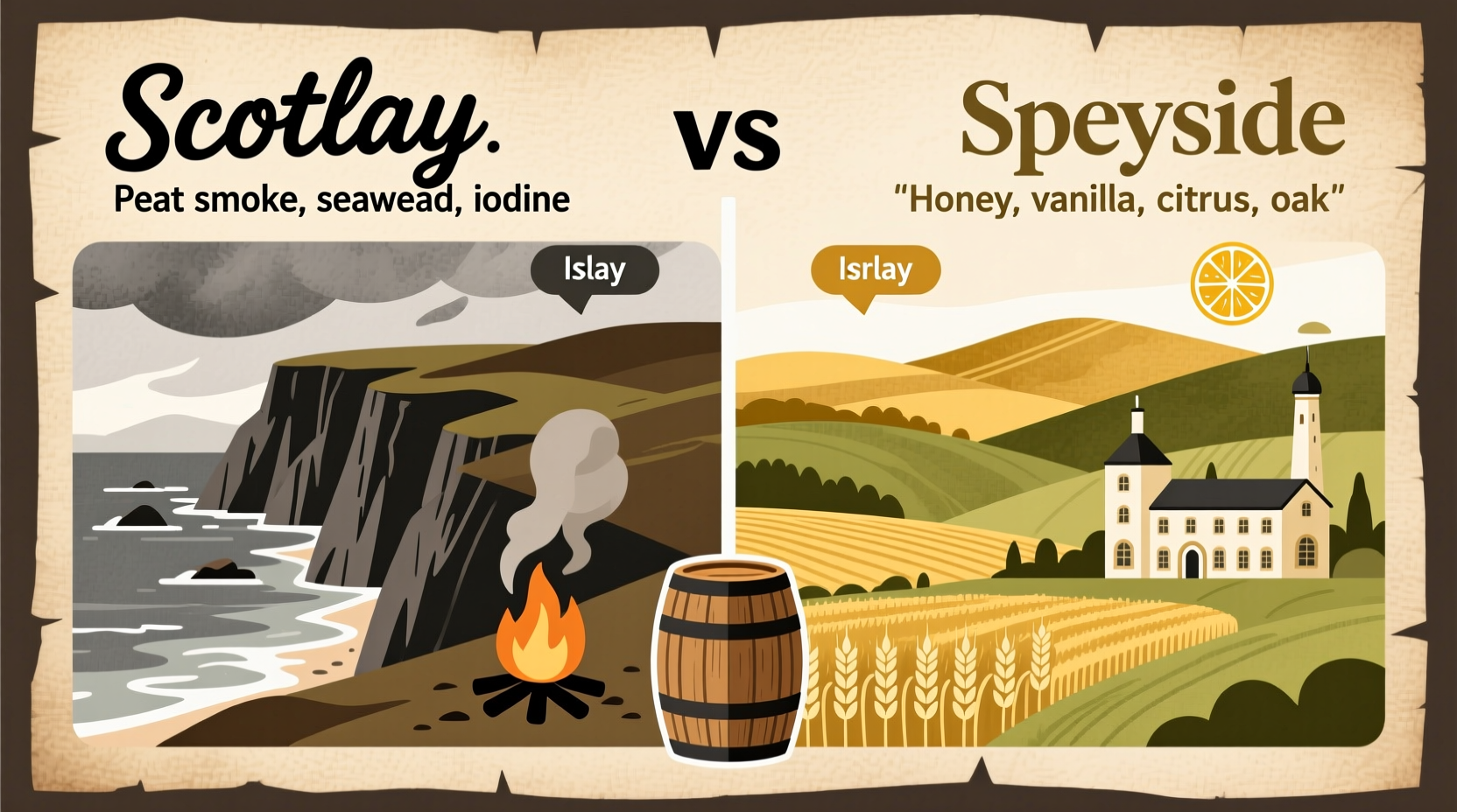 Scotch Whisky Regions Compared Islay Vs Speyside Flavor Profiles Explained