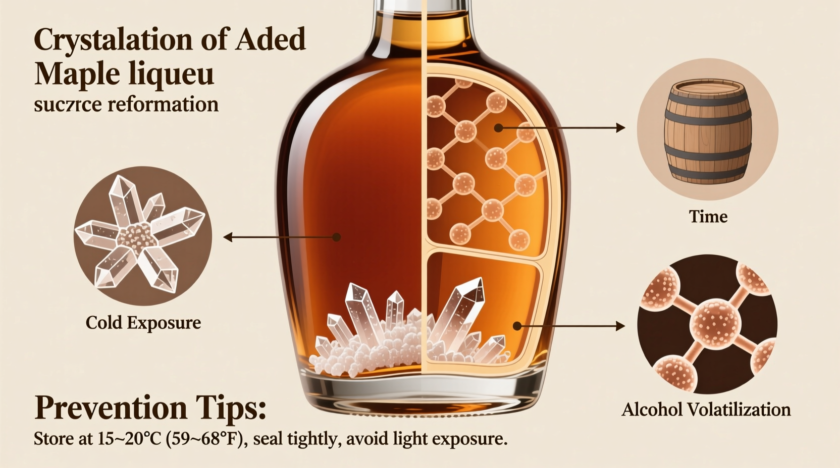Why Does My Barrel-aged Maple Syrup Liqueur Crystallize And How To ...