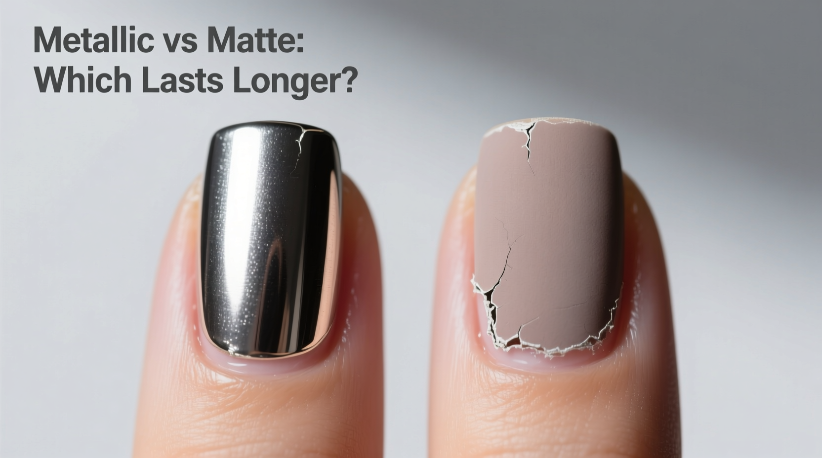 Metallic Vs Matte Nail Polish Which One Chips Less And Lasts Longer