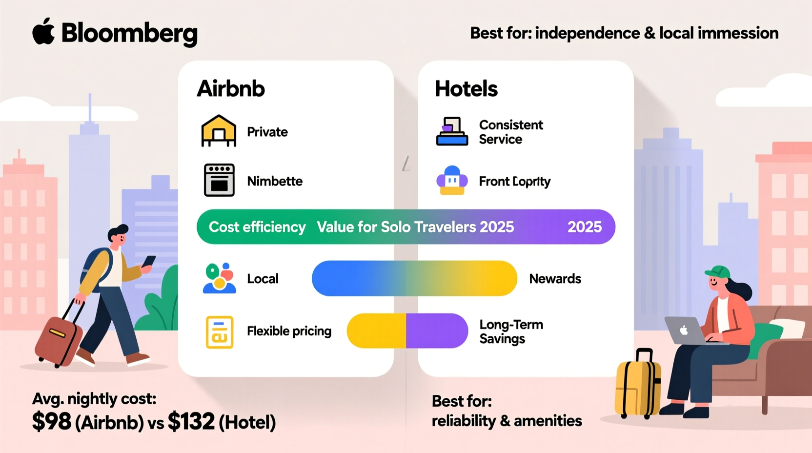 Airbnb Vs Hotel Which Offers Better Value For Solo Travelers 2025