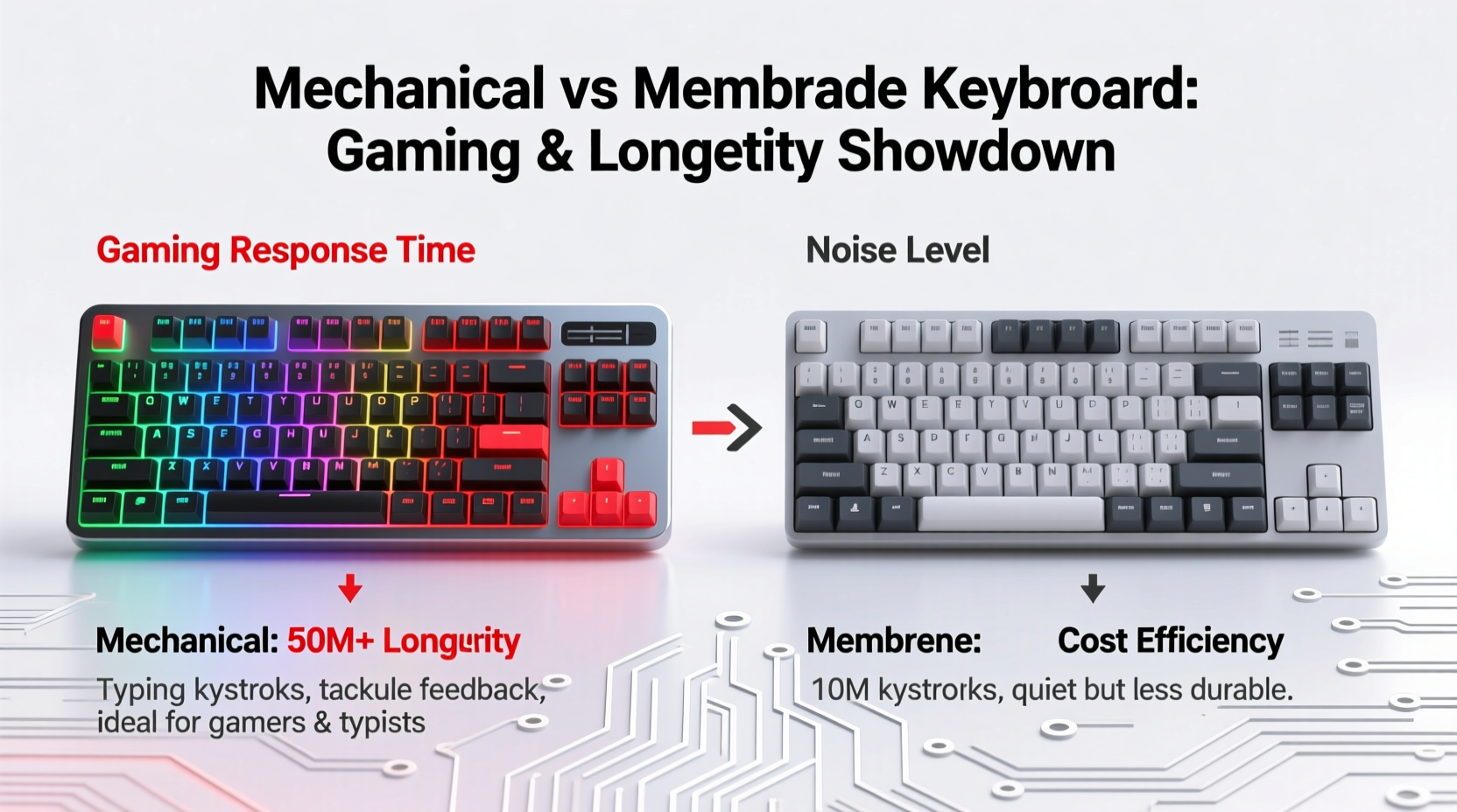 Mechanical Keyboard Vs Membrane Which Is Better For Gaming And Typing ...