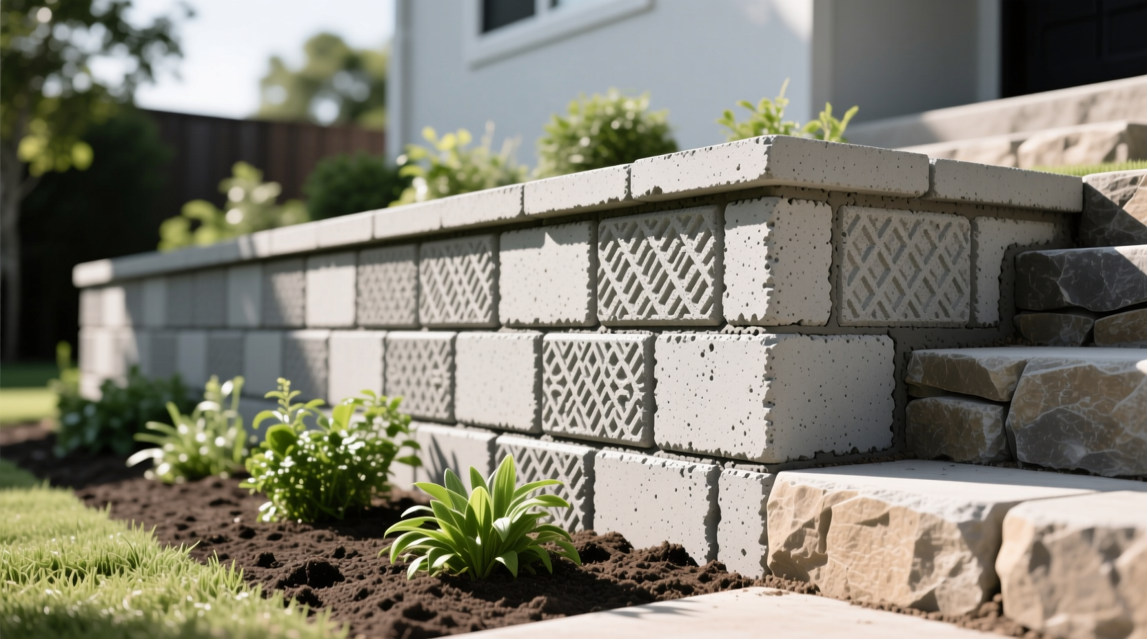 Decorative Concrete Blocks: DIY Landscaping Essentials