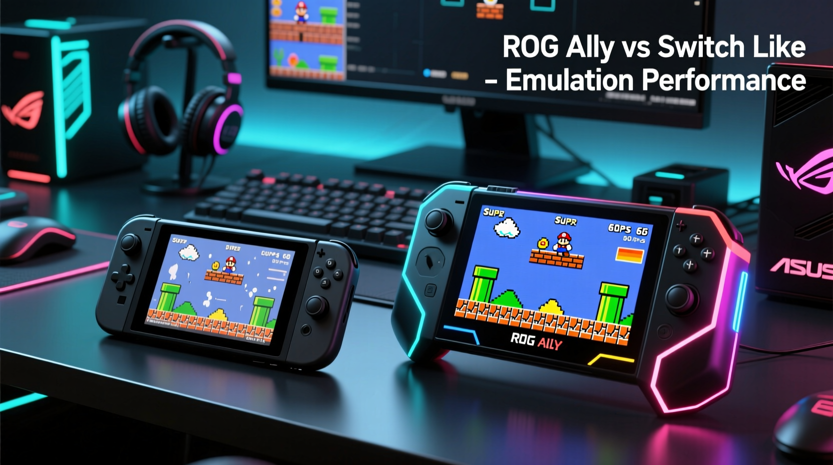 Switch Lite Vs Rog Ally Which Handheld Runs Emulators Smoother