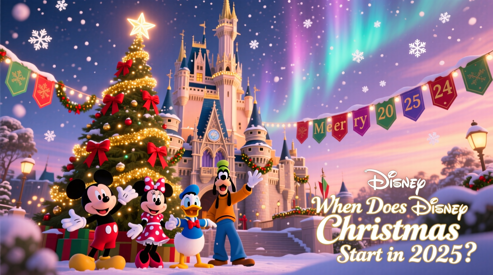 When Does Disney Christmas Start in 2025?
