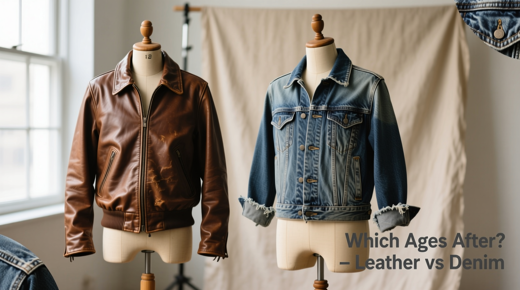Leather Jacket Vs Denim Jacket Which One Lasts Longer And Ages Better