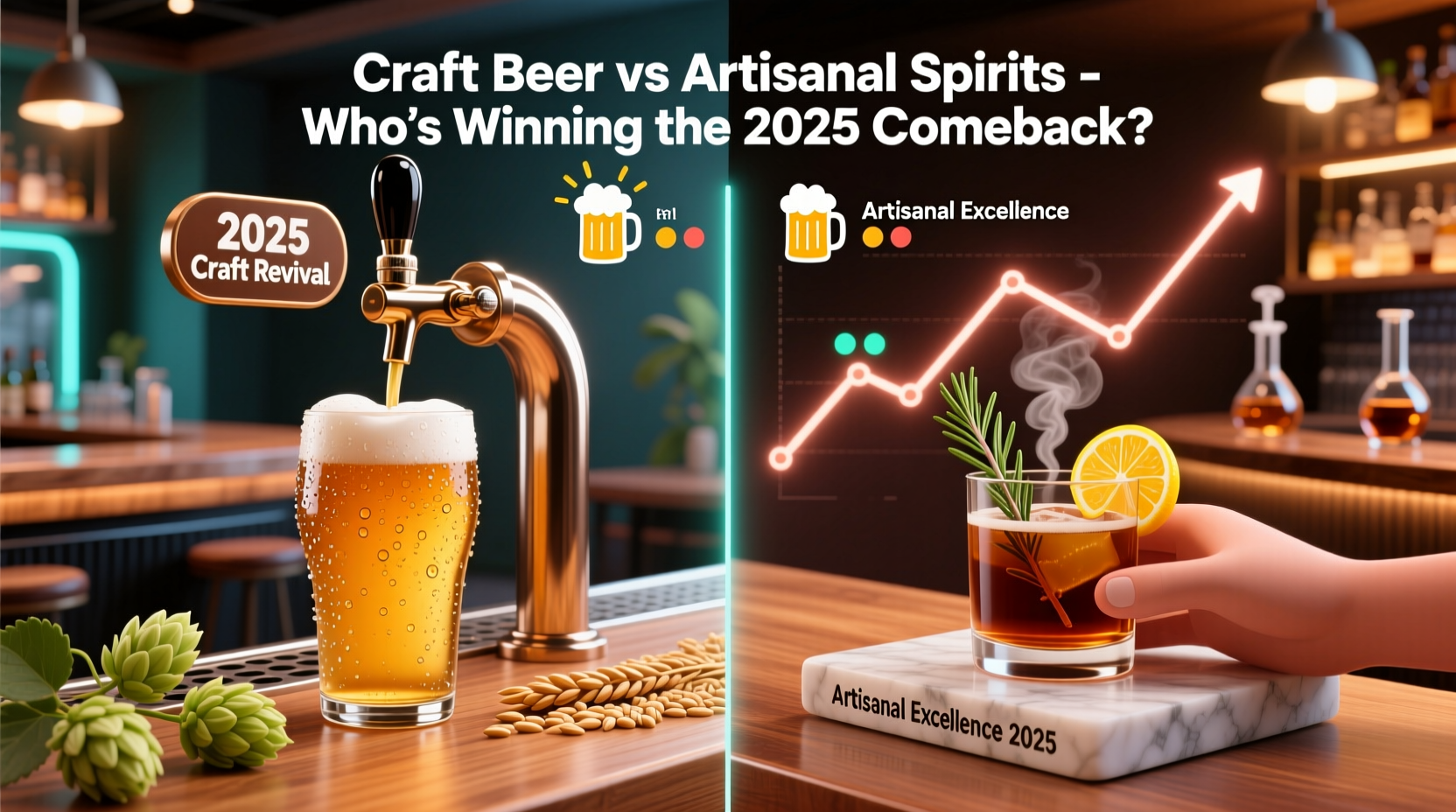 Craft Beer Vs Artisanal Spirits Which Has A Stronger Comeback In 2025