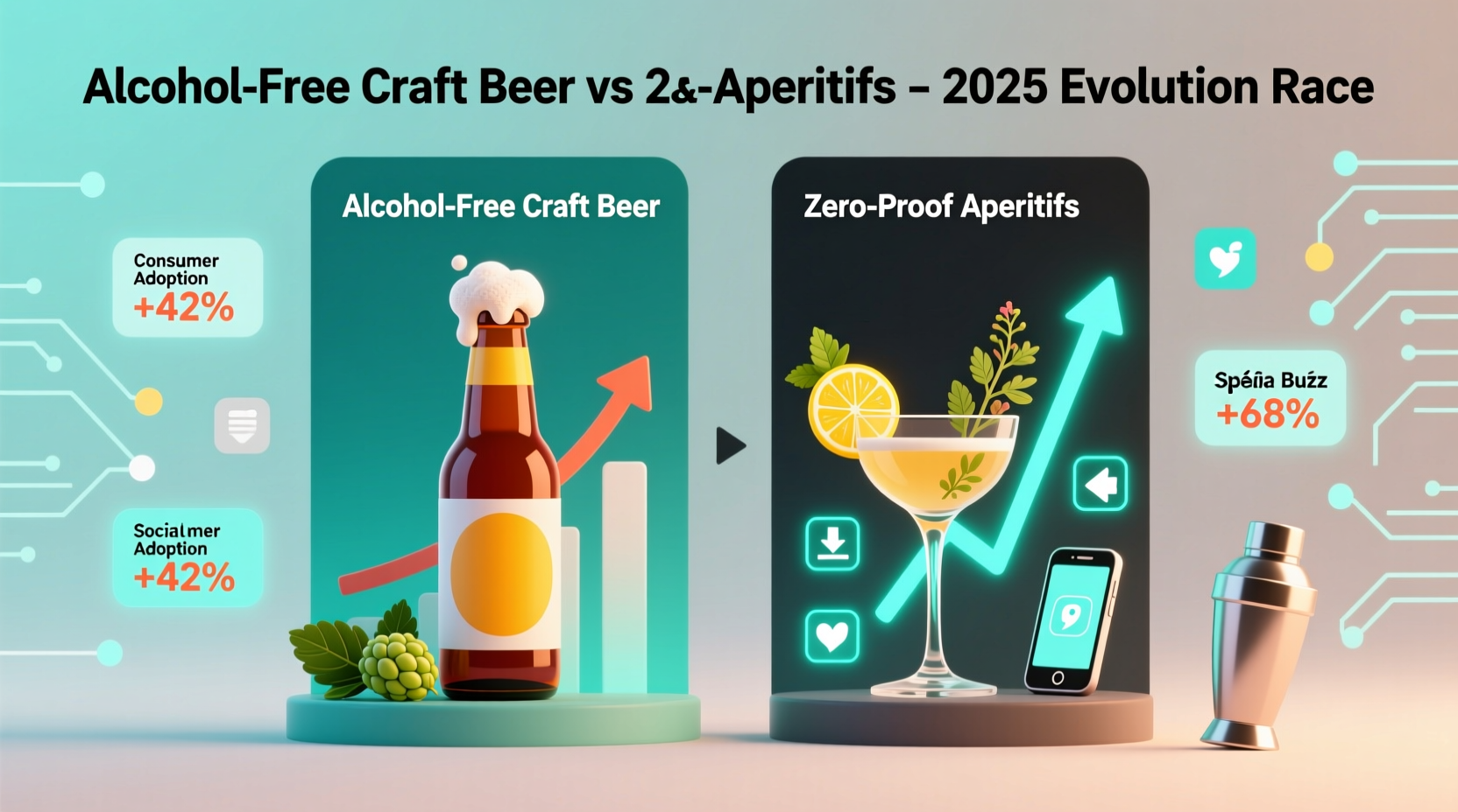 Alcohol-free Craft Beer Vs Zero-proof Aperitifs Which Category Is ...