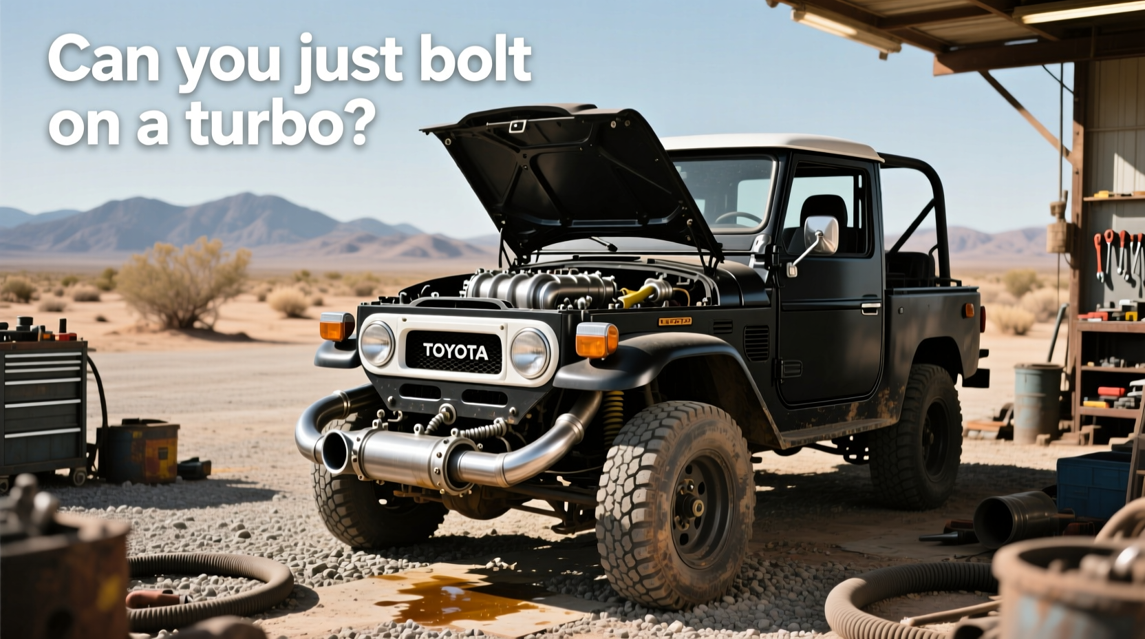 How to choose td42 turbo kit,Can you just bolt on a turbo?