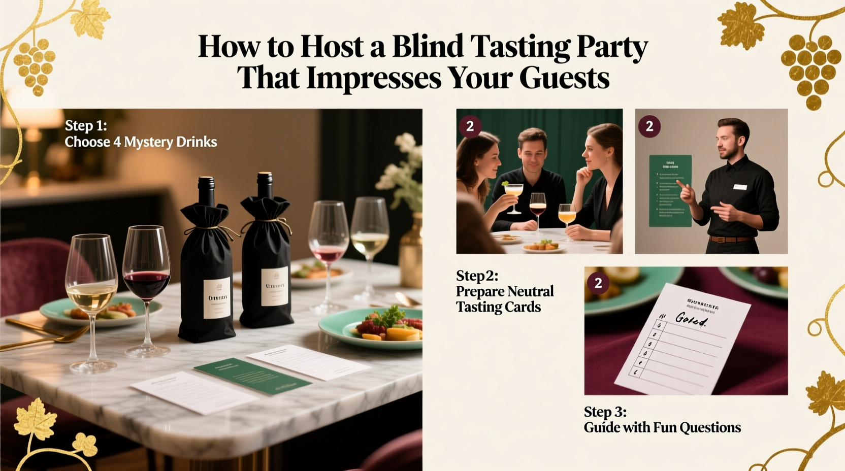 How To Host A Blind Tasting Party That Impresses Your Guests