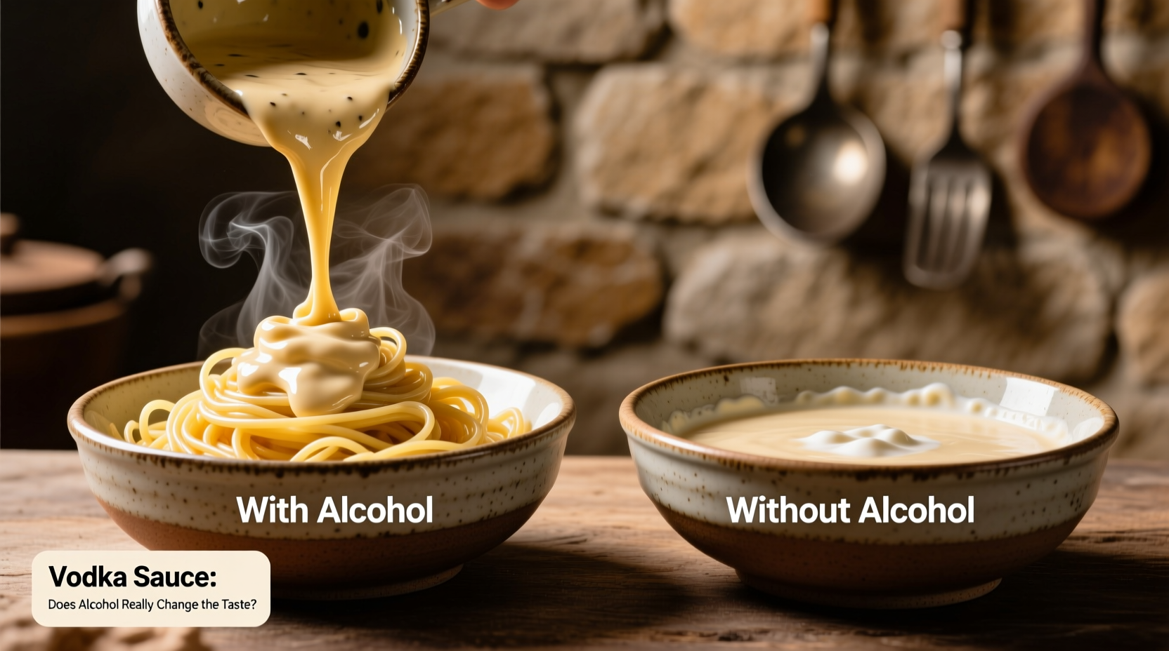 Vodka Sauce With Or Without Alcohol Does It Really Change The Taste