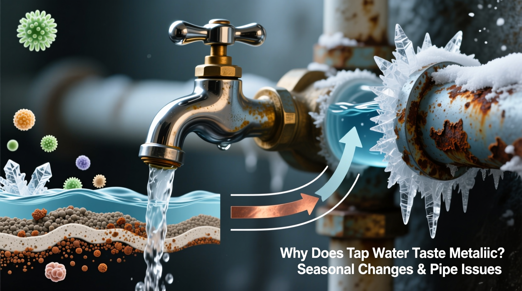 Why Does My Tap Water Taste Metallic Seasonal Changes And Pipe Issues