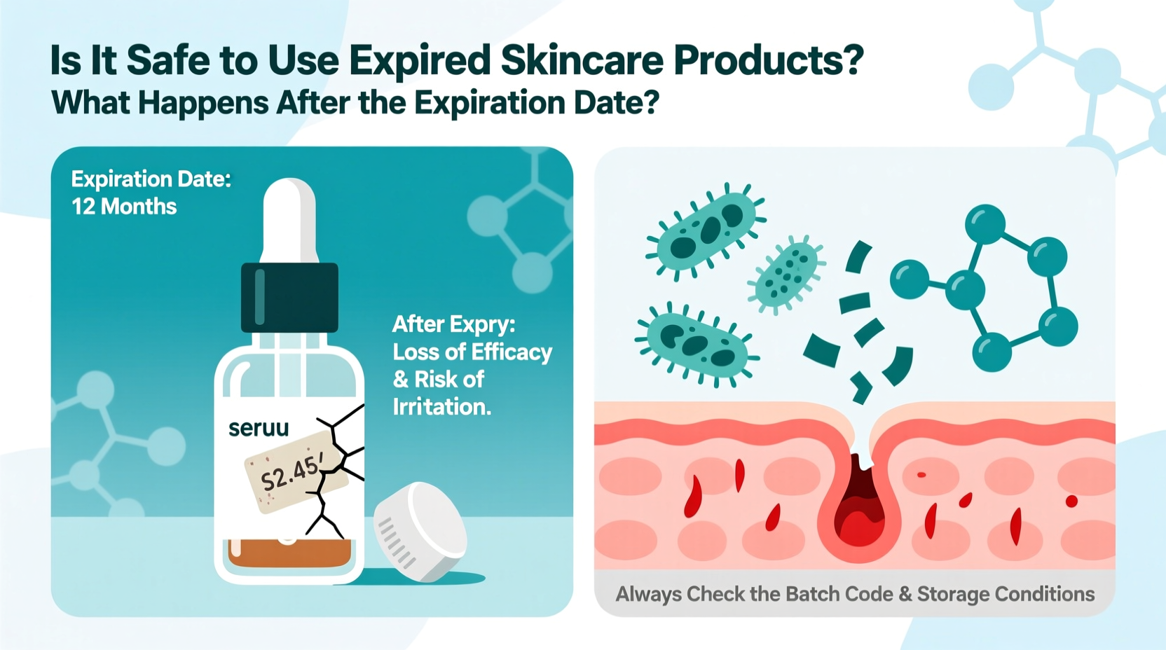 Is It Safe To Use Expired Skincare Products What Happens After The ...