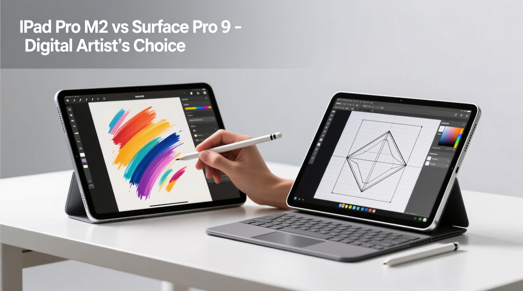 Ipad Pro M2 Vs Surface Pro 9 Which Is Better For Digital Artists