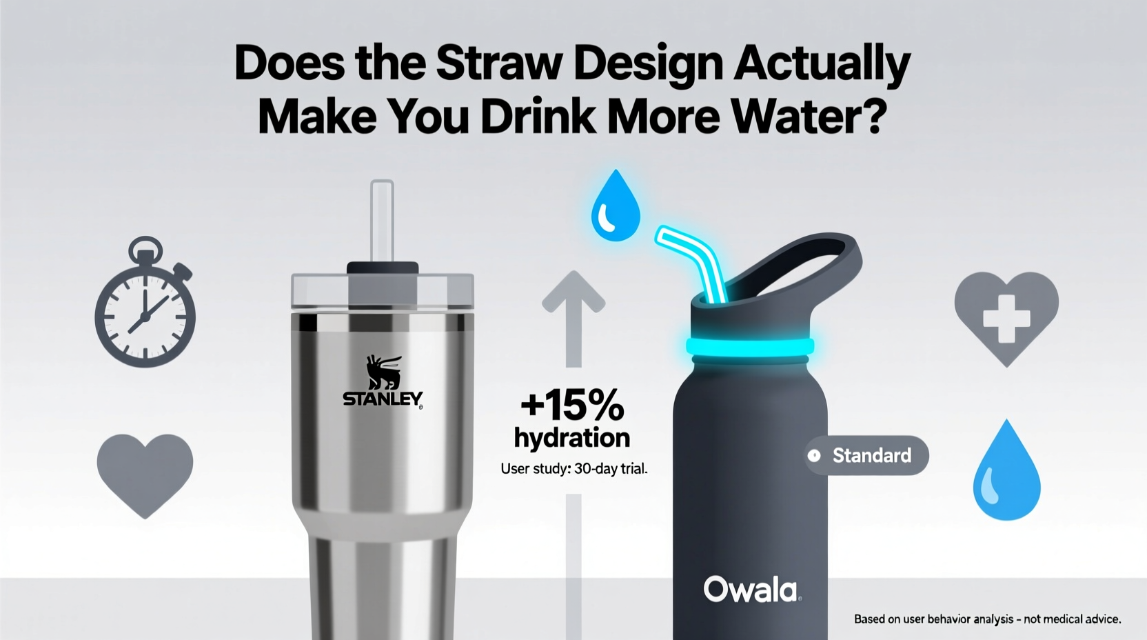 Stanley Cup Vs Owala Does The Straw Design Actually Make You Drink More ...
