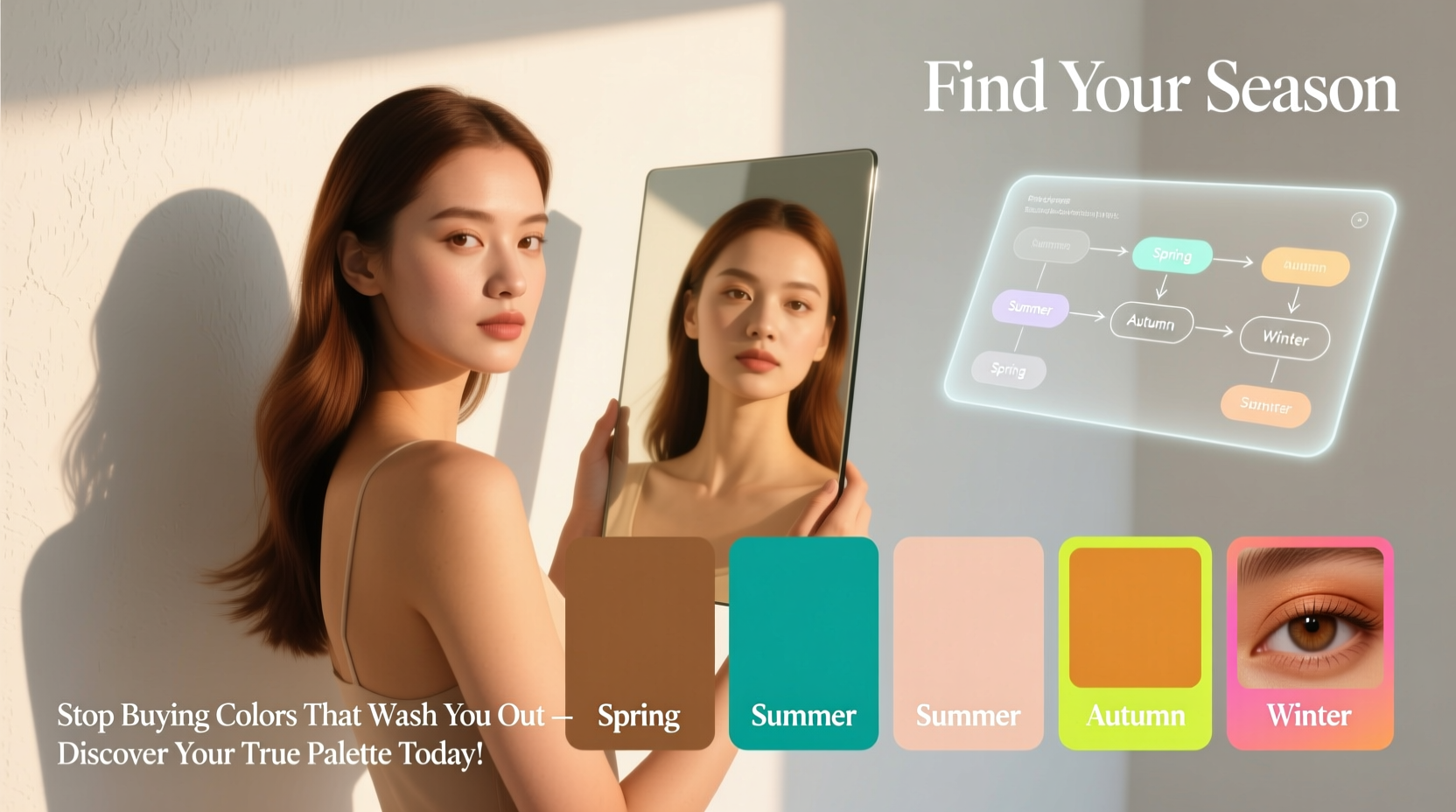 How To Find Your Seasonal Color Analysis Palette A Beginners Guide To ...