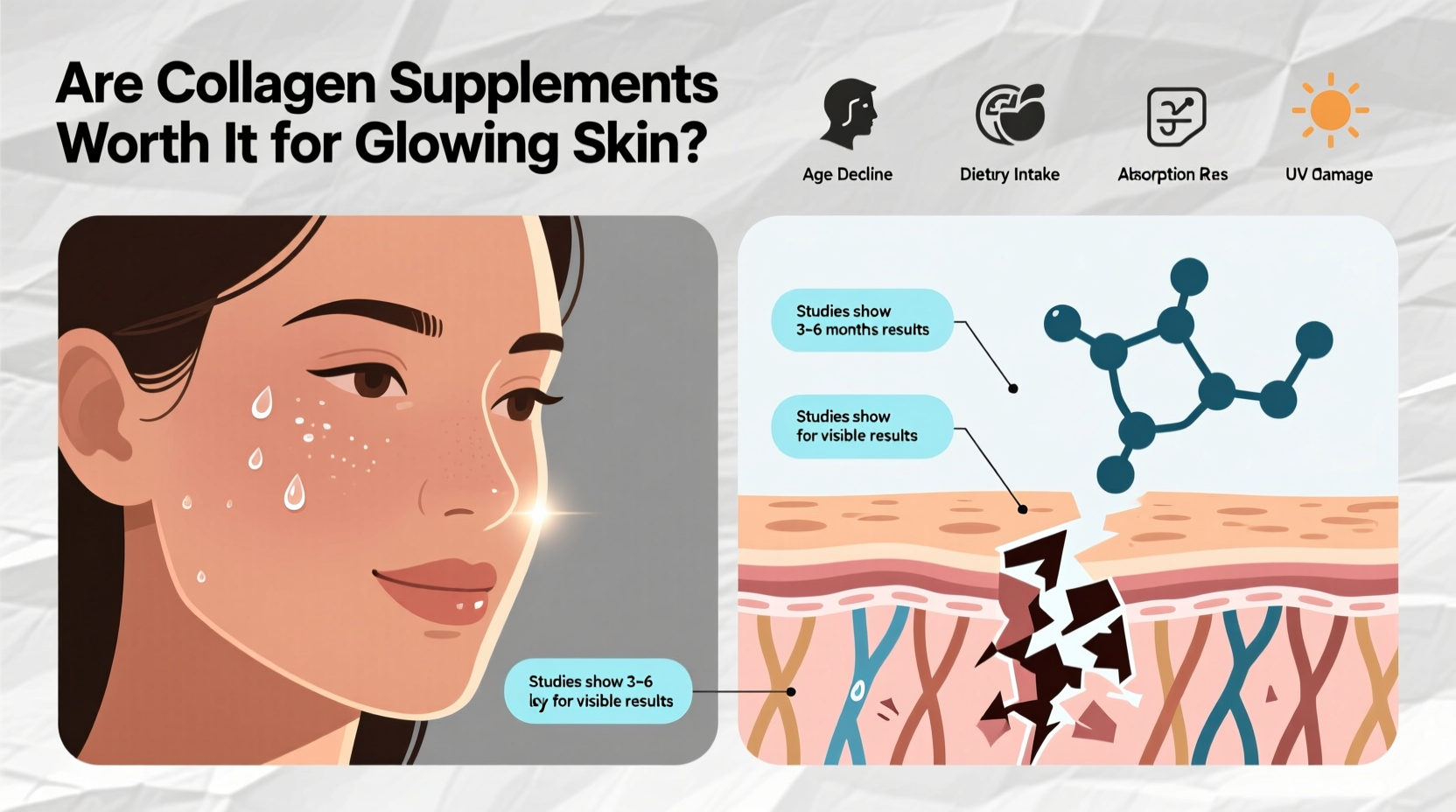 Are Collagen Supplements Actually Worth The Hype For Glowing Skin