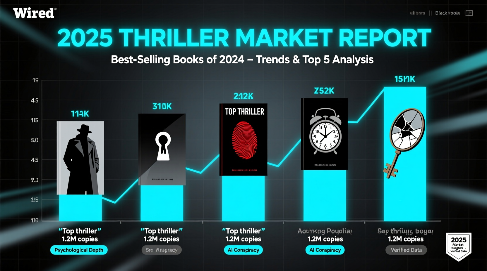 2025 Thriller Market Report: Best Selling Books 2024 Trends & Top 5 ...