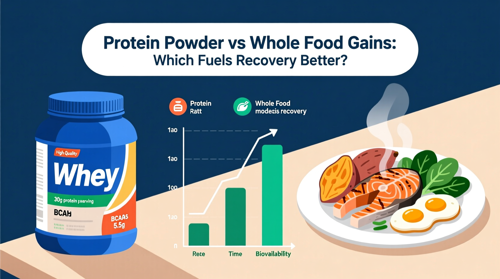 Protein Powder Vs Whole Food Gains Which Fuels Recovery Better