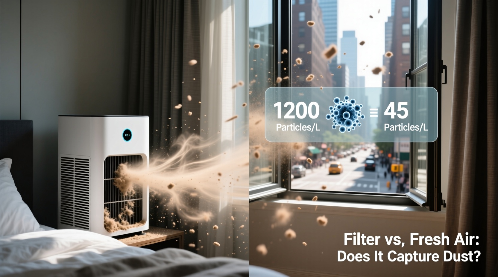 Air Purifier Vs Open Window Is The Filter Actually Catching Dust Or ...