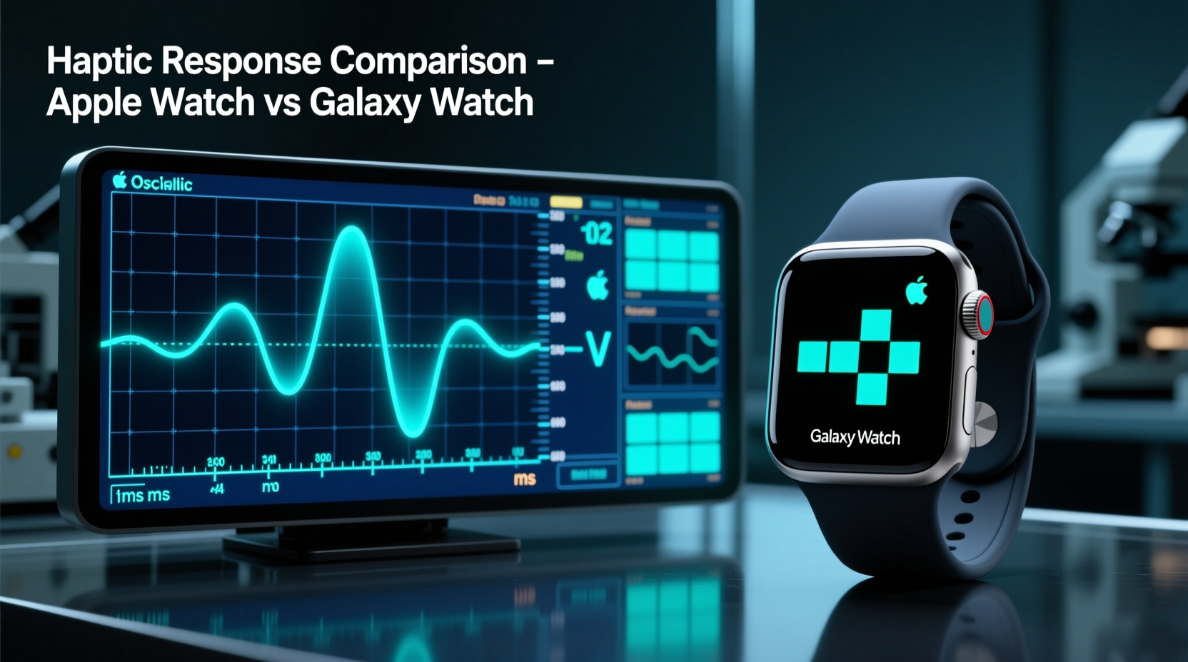 Apple vs Galaxy Watch Wake-Up Haptics