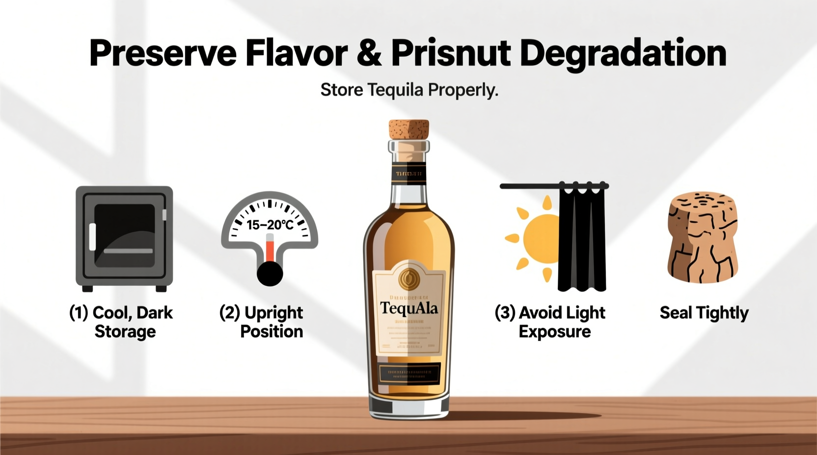 How To Properly Store Tequila To Preserve Flavor And Avoid Degradation