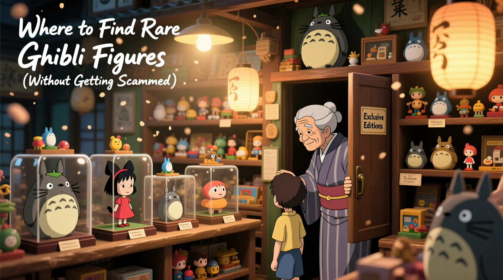 Where To Find Rare Studio Ghibli Figures Without Getting Scammed