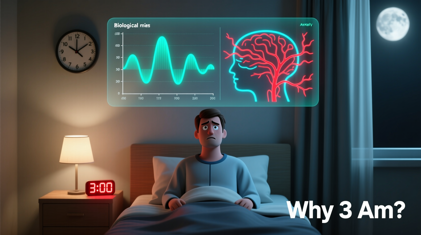 Why Do I Wake Up At 3am Every Night Anxiety Vs Biological Clock